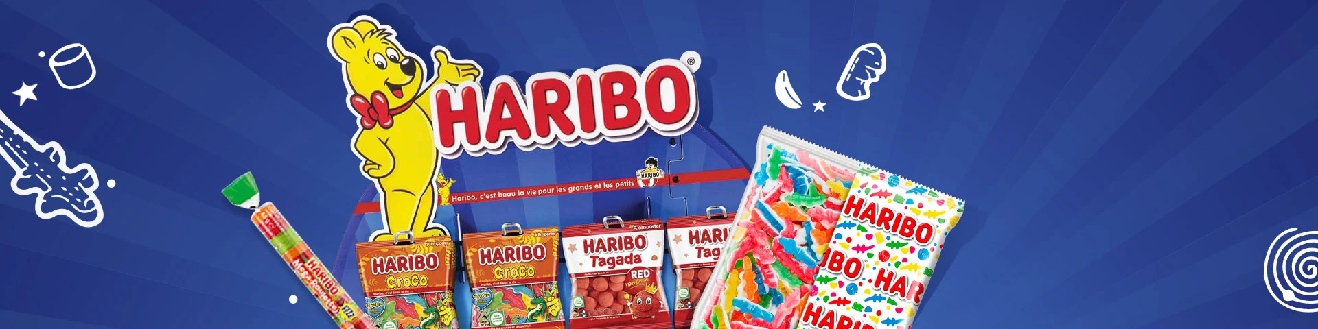 Nos marques - Haribo Pro